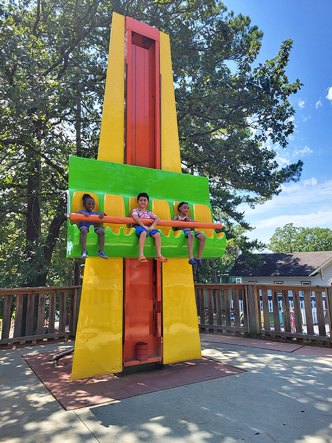 The Brain Drain delivers exactly what its name promises&mdash;a moment of weightless wonder where your only coherent thought is "WHY DID I AGREE TO THIS?"