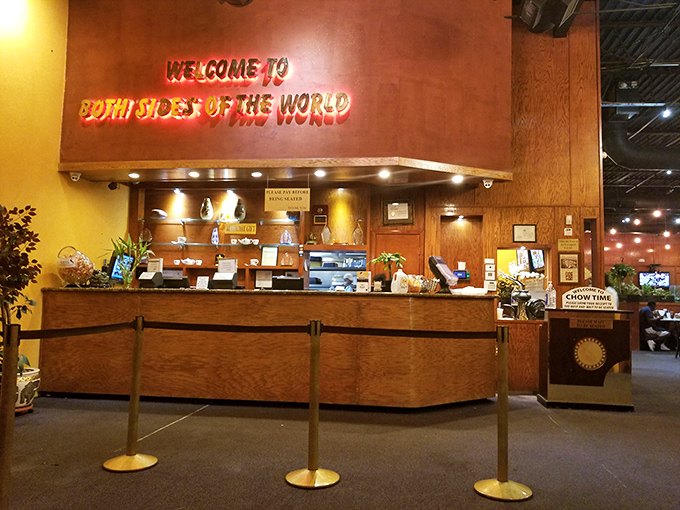 "Welcome to Both Sides of the World" isn't just a greeting&mdash;it's a culinary promise that your taste buds are about to go global.