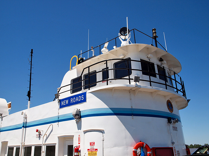 The "New Roads" ferry&mdash;your ticket to cross the Mississippi without the interstate hustle. Like a floating time machine connecting river communities since before GPS existed.