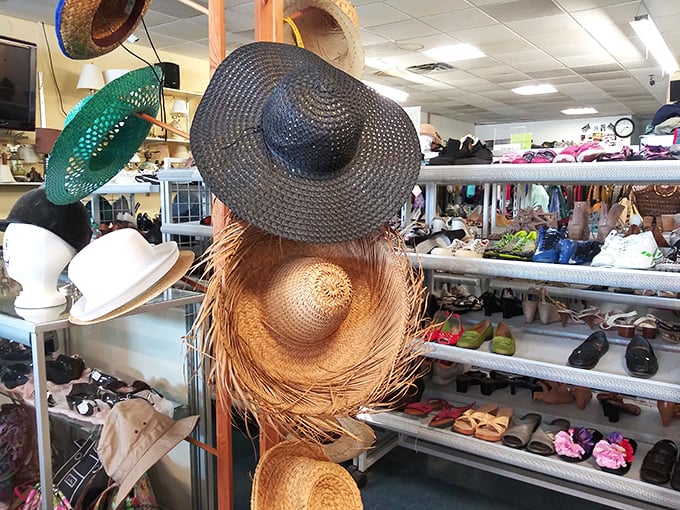 Hat heaven! From beach-ready straws to elegant wide-brims, your next personality upgrade is hanging right here.