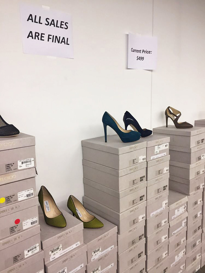 Shoe heaven exists, and it's stacked with boxes of designer heels at prices that won't make your credit card spontaneously combust.