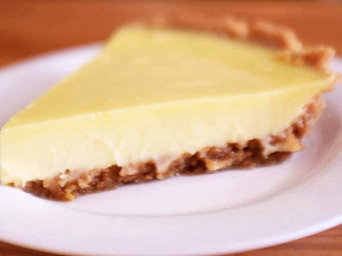 Key lime perfection that makes time stand still. The perfect balance of tart and sweet, like Florida sunshine captured in a graham cracker embrace.