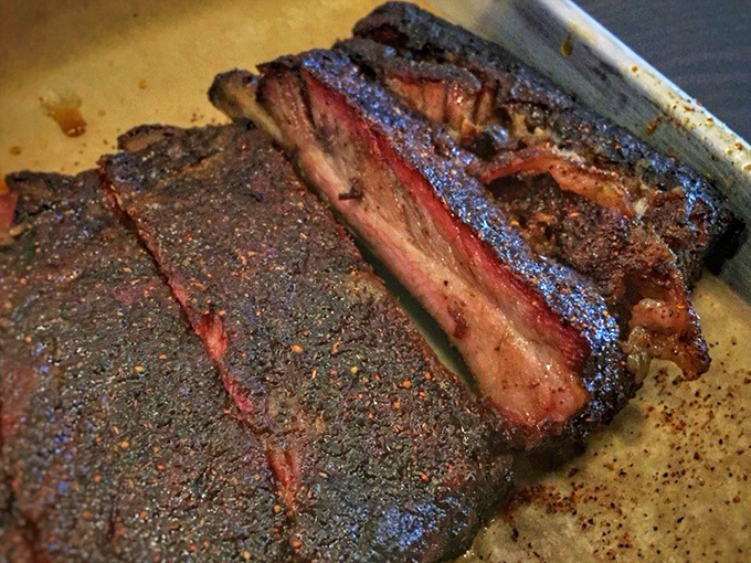 Brisket that makes time stand still. That smoke ring isn't just for show&mdash;it's the barbecue equivalent of a Rolex, signaling hours of patient craftsmanship.