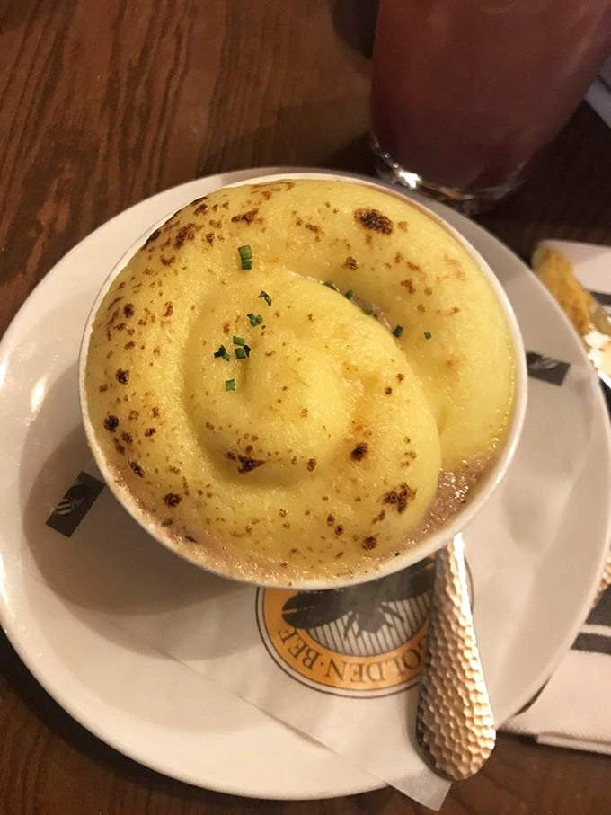 Golden-brown perfection in a crock &ndash; this shepherd's pie doesn't just warm your stomach, it hugs your soul from the inside out.