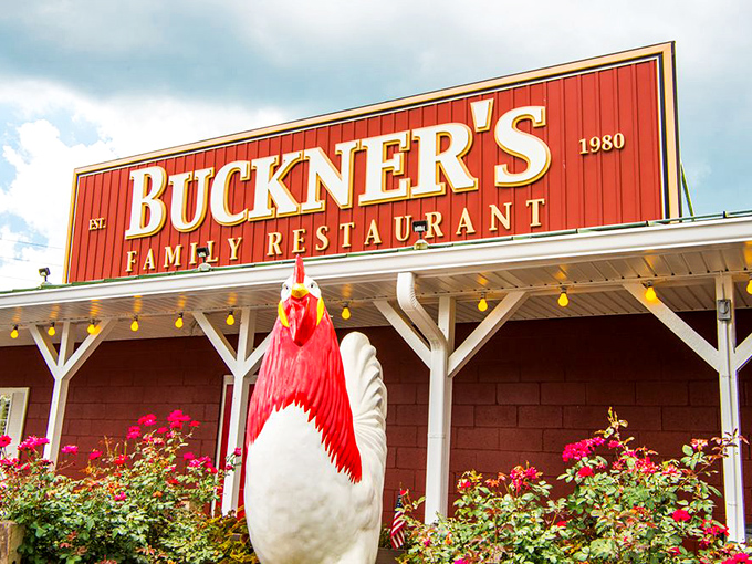Buckner's Family Restaurant: That rooster isn't just decoration&mdash;he's the unofficial greeter warning you to come hungry or don't come at all.