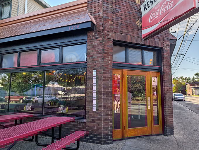 Burger Boy's brick corner spot looks like it was built by the patron saint of comfort food—unpretentious yet irresistible.