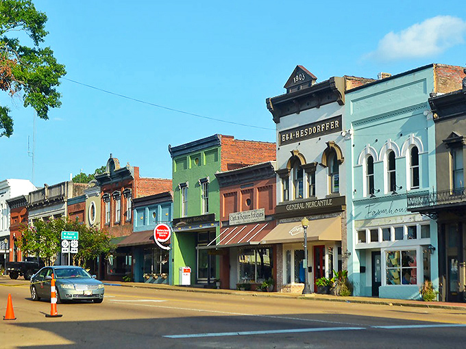 Canton's historic buildings stand shoulder to shoulder, like old friends who've weathered a century of stories together. 