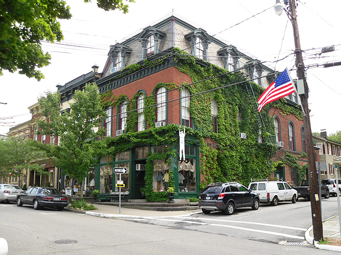 Cold Spring's ivy-covered buildings create a storybook setting that feels worlds away from New York City's concrete jungle.
