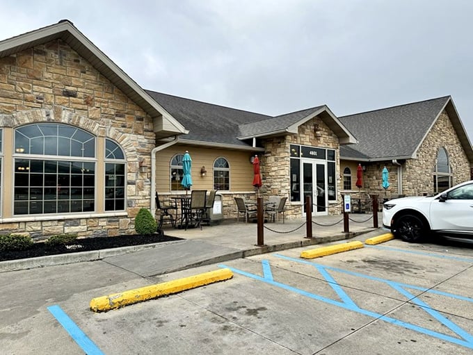 Concannon's Bakery exterior: Country cottage meets carb heaven. This stone facade hides a wonderland of doughy delights.