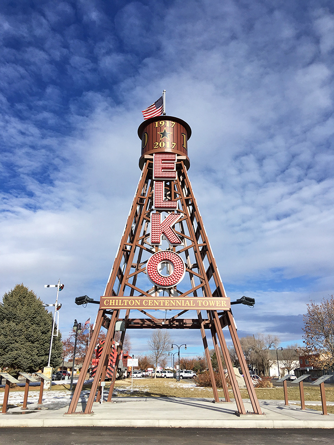 Elko's charming downtown invites you to stroll past brick buildings where Basque cuisine and cowboy culture create a uniquely Nevada experience.