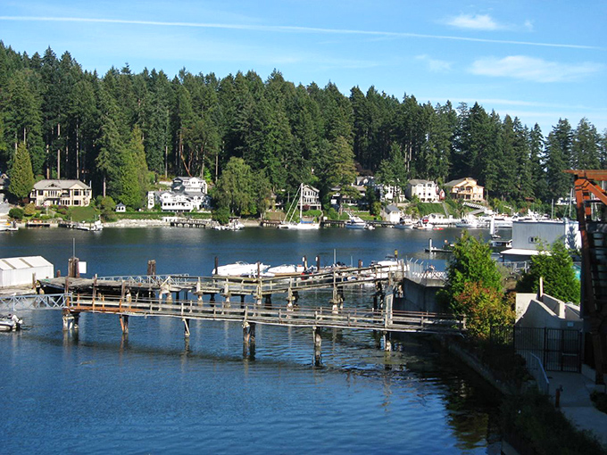 Gig Harbor's waterfront homes might look pricey, but venture inland to find retirement-friendly options with the same spectacular views.