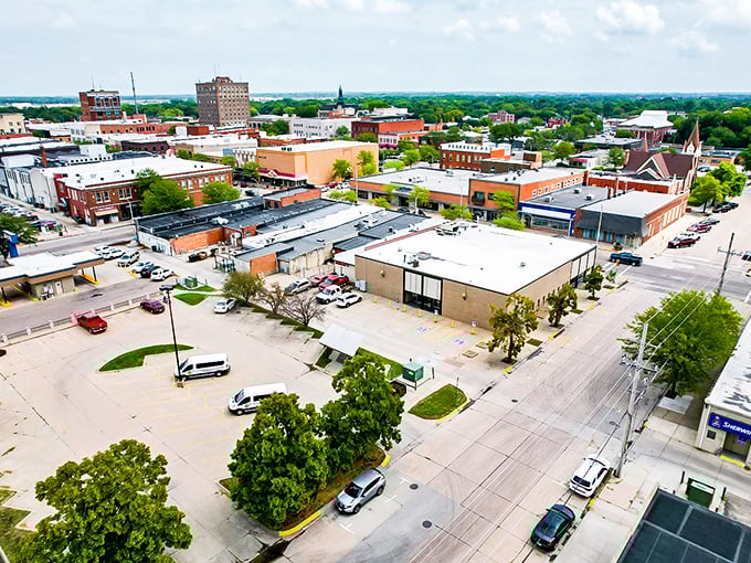 Grand Island's charming downtown streets offer affordable shopping and dining options—perfect for stretching those Social Security dollars with style.