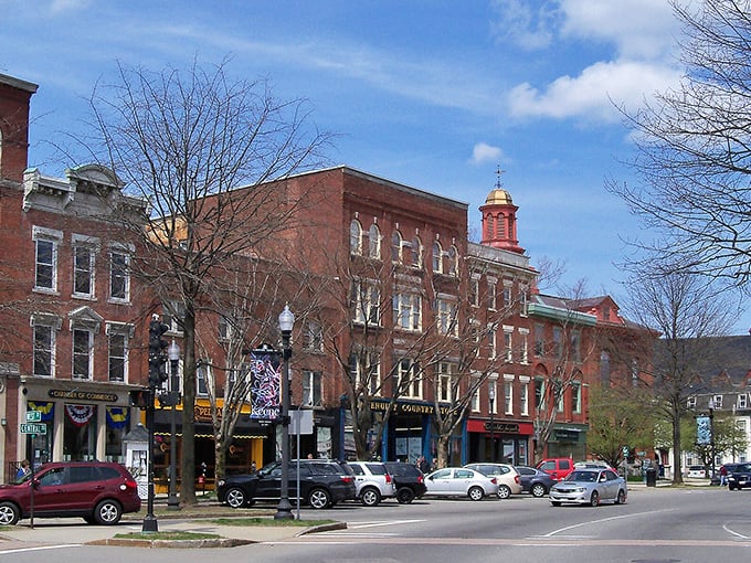 Keene's charming downtown exudes small-town New England appeal. Those brick buildings have stories to tell if you listen closely.