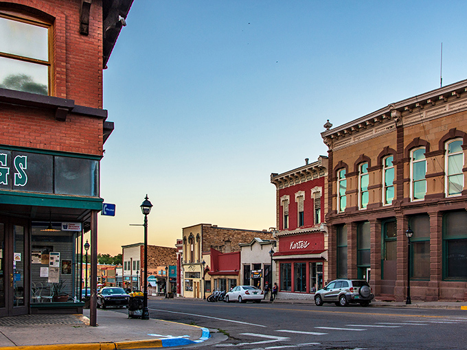 Las Vegas, NM's vintage storefronts transport you to the Wild West era, where your Social Security check still commands respect.