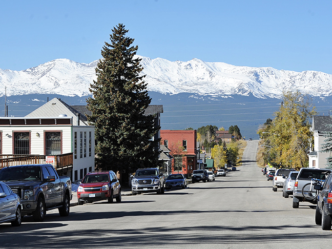 Leadville: America's highest incorporated city, where even the buildings need to catch their breath at 10,152 feet.