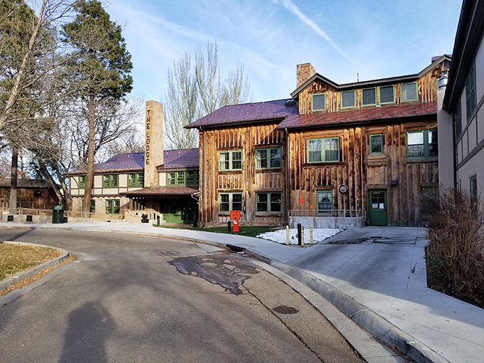 Los Alamos combines rustic mountain charm with scientific sophistication, like Einstein decided to open a ski lodge.