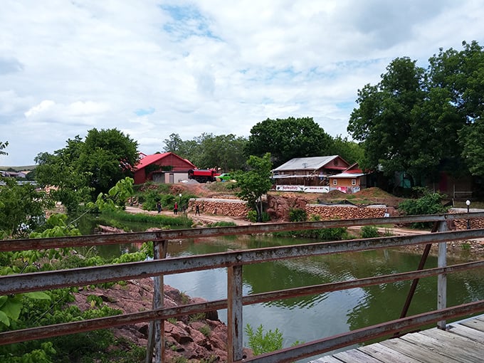 Medicine Park's charming creek views feel like Mother Nature decided to design the perfect small town getaway herself.