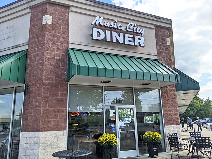 Music City Diner might look unassuming, but inside awaits burger magic that'll have you composing flavor sonnets.