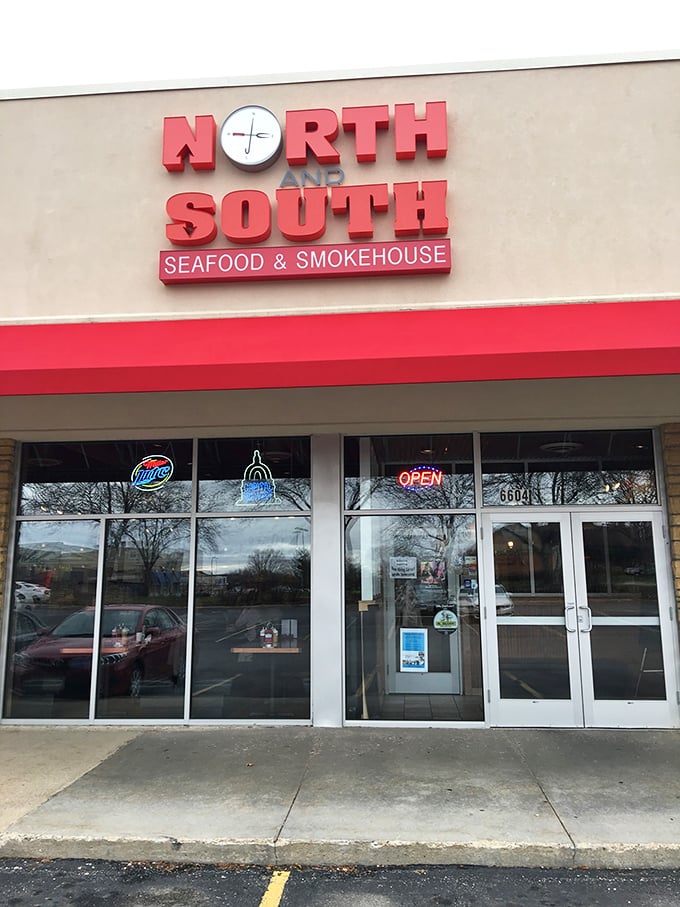 North and South's straightforward storefront is like a book with a plain cover but amazing story inside. No frills, just seriously good seafood.