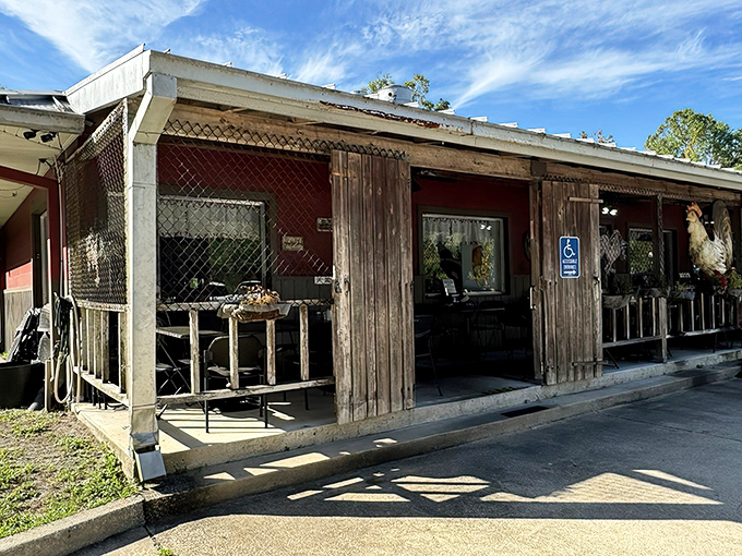 This unassuming wooden facade hides a treasure trove of country cooking that would make your grandmother jealous.