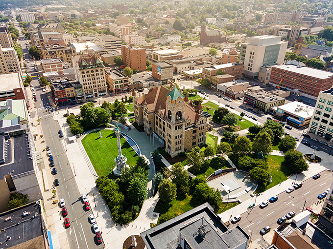 Scranton's revitalized downtown invites exploration without emptying wallets. The Office jokes are completely optional.