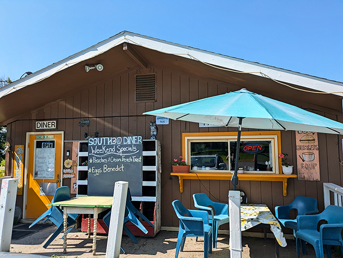 South 30's cheery orange door might be the happiest entrance to comfort food in all of upstate New York.