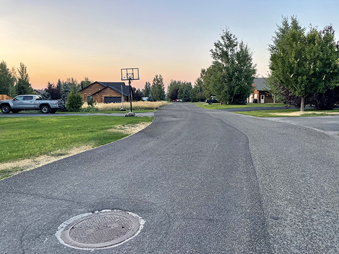 Quiet streets and basketball hoops - Victor embodies that small-town Idaho life where neighbors wave and mountains watch.