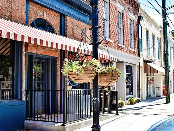Wetumpka's downtown might be quiet now, but those storefronts hold more character than most big-city neighborhoods.