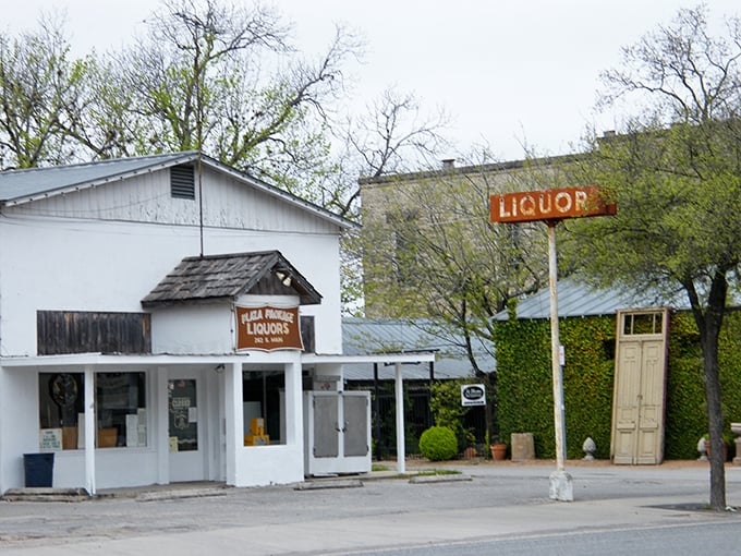 In Boerne, even the liquor store has that friendly vibe that says, "Come for the bourbon, stay for the gossip."