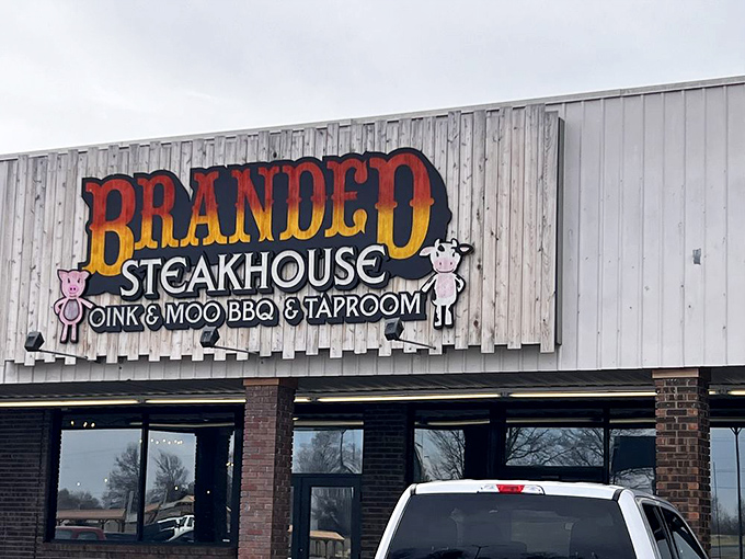 Simple building, bold sign, incredible flavors. Sometimes the least flashy spots pack the most flavor-filled punches.