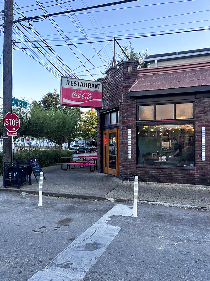 Those string lights in Burger Boy's windows twinkle like stars guiding hungry night owls to their delicious destiny.