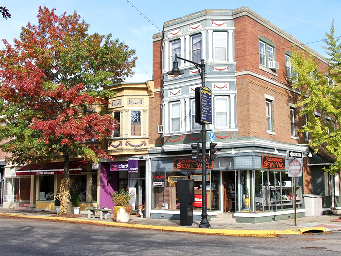 The kind of main street where shopkeepers remember your name and your usual order without prompting.