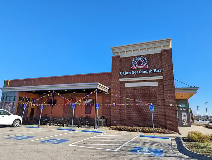 Behind that unassuming exterior lies a world of Cajun spices and seafood combinations that dance on your taste buds.