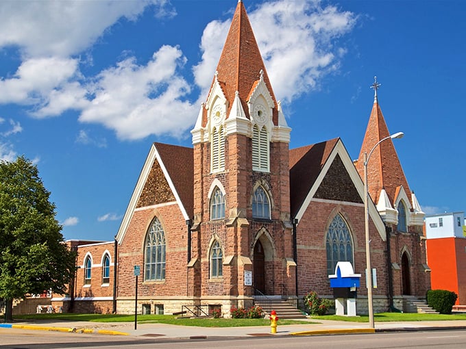 From this bird's eye view, Grand Island reveals its perfect balance of urban amenities and small-town affordability for retirees.