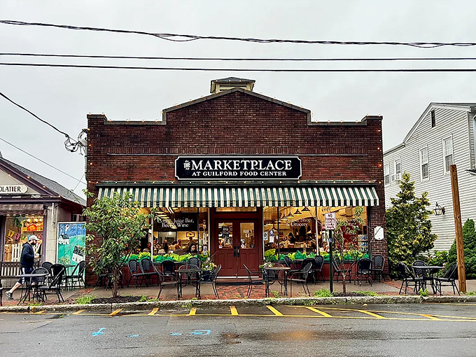The Marketplace at Guilford Food Center &ndash; where grocery shopping takes twice as long because everyone stops to chat in every aisle.