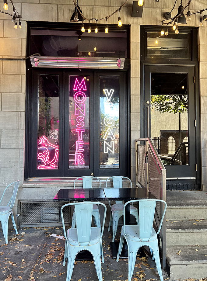 Where the cocktails have scary names but the only thing frightening is how quickly your plate will empty. 