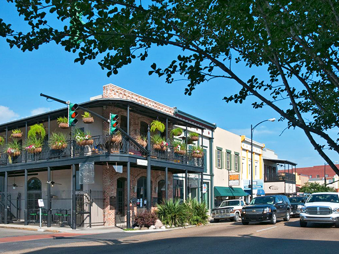 Bayou country's answer to Main Street USA. The perfect backdrop for your "I found the good life" retirement selfies!