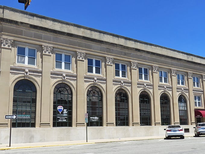 These historic Newton storefronts have stood the test of time, much like the perfect pair of broken-in cowboy boots.