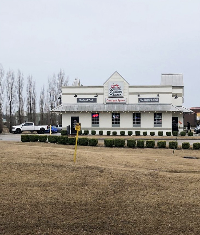 Winter can't dim the warm welcome of Seafood Shack, where "Surf and Turf" isn't just on the sign - it's a way of life.