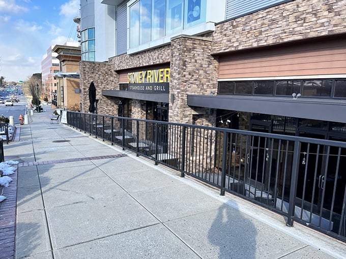 Stoney River's impressive exterior speaks of ambition, but it's the warm welcome and coffee-cured filets that steal your heart.