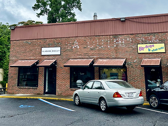 Don't let the humble exterior fool you&mdash;Alabama Biscuit Co. is where breakfast dreams come true and diet plans go to die.