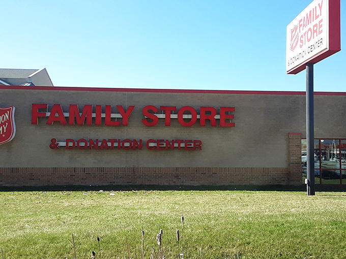 A no-frills exterior hides what seasoned thrifters know&mdash;this Salvation Army is where household budgets go to breathe a sigh of relief.