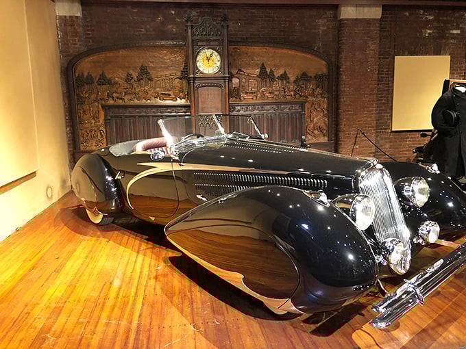 The 1938 Delahaye Cabriolet epitomizes French automotive art&mdash;curves in all the right places and a silhouette that would make any fashion designer jealous.