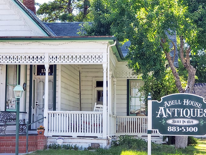 The Abell House, built in 1874, isn't just selling antiques&mdash;it's literally housing them in a piece of living history.