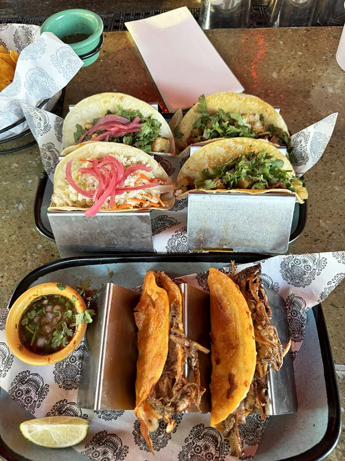 Birria tacos&mdash;where tender, slow-cooked meat meets crispy tortilla in a romance so perfect, you'll need that lime to snap you back to reality.