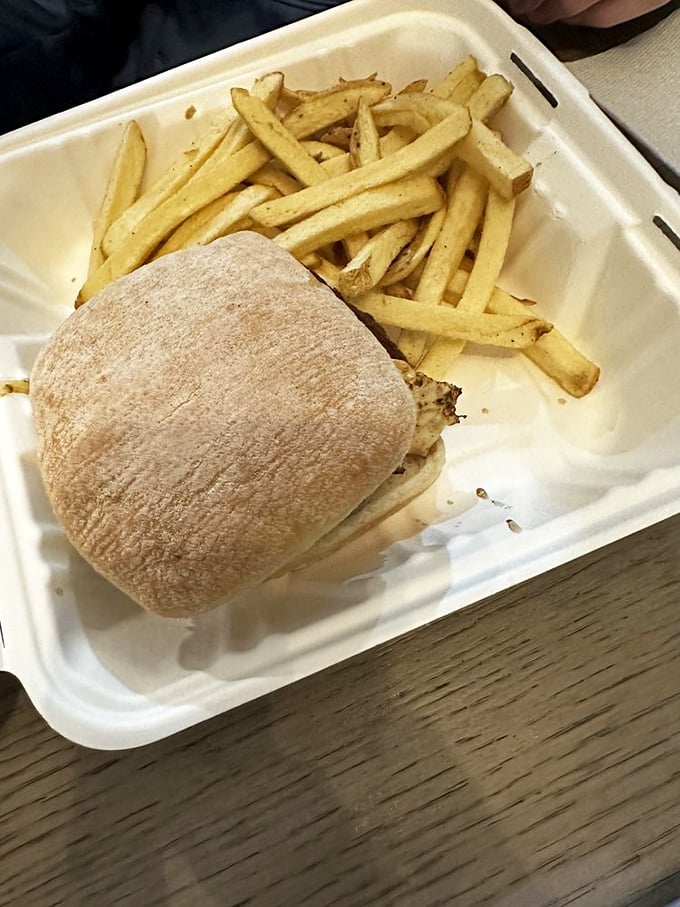Whoever decided to put fries next to a burger deserves a Nobel Prize. This combo has never let anyone down.
