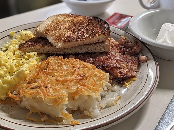 The BLT that launched a thousand road trips. Notice how the bacon curves perfectly, like it's smiling back at you.