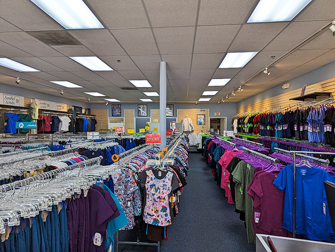 Not just clothes&mdash;entire wardrobes waiting to be discovered, with racks organized so meticulously Marie Kondo would approve.