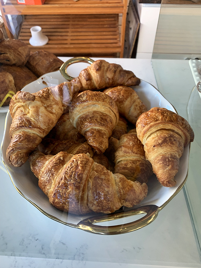 These pain au chocolat aren't just pastries; they're edible treasure chests with chocolate riches hidden within those buttery layers. 