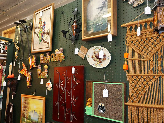 When decorators say "create a statement wall," I don't think they meant "cover it entirely with nostalgic treasures" &ndash; but maybe they should have!